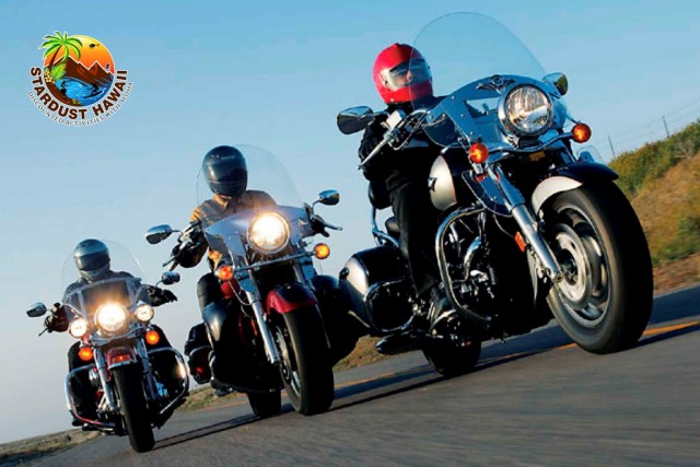 Harley Davidson motorcycle guided tour to Hana with Stardust